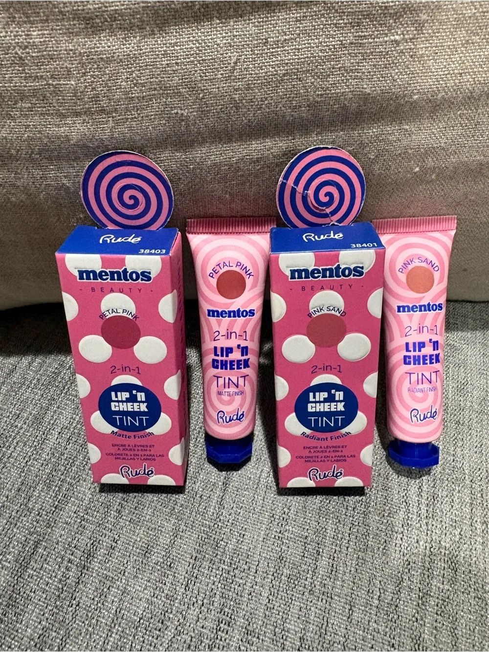 RUDE | Makeup | Rude Mentos 2in Lip N Cheek Tint In Petal Pink And Pink ...